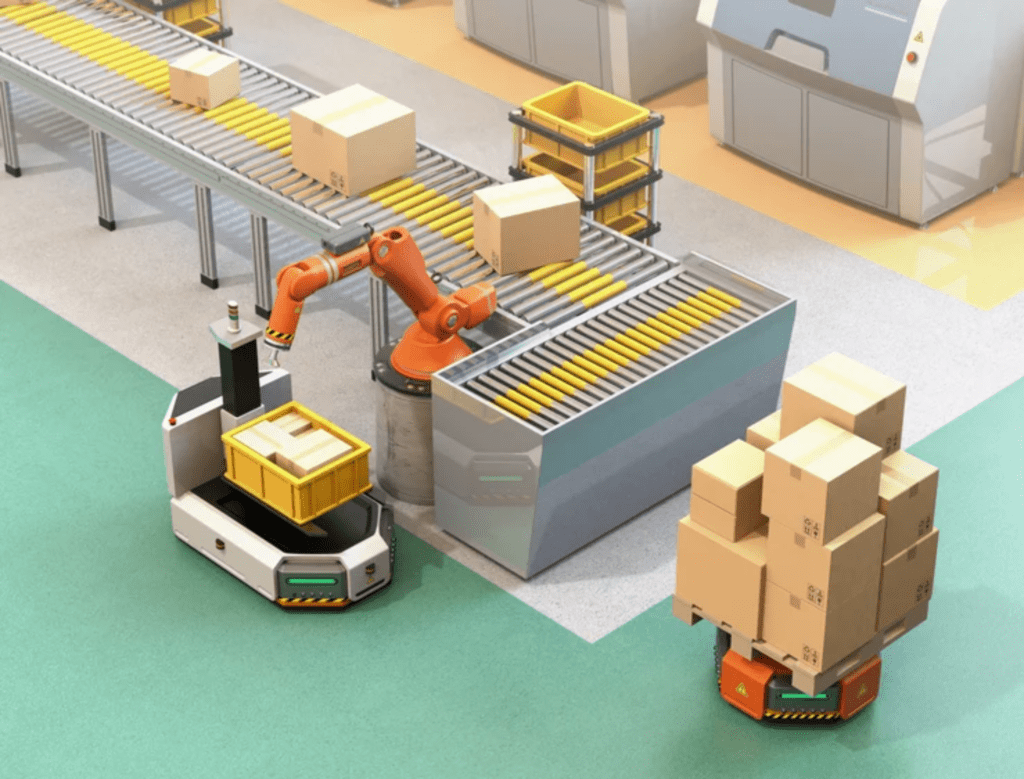AMRs in Automated Warehouses | LIDD
